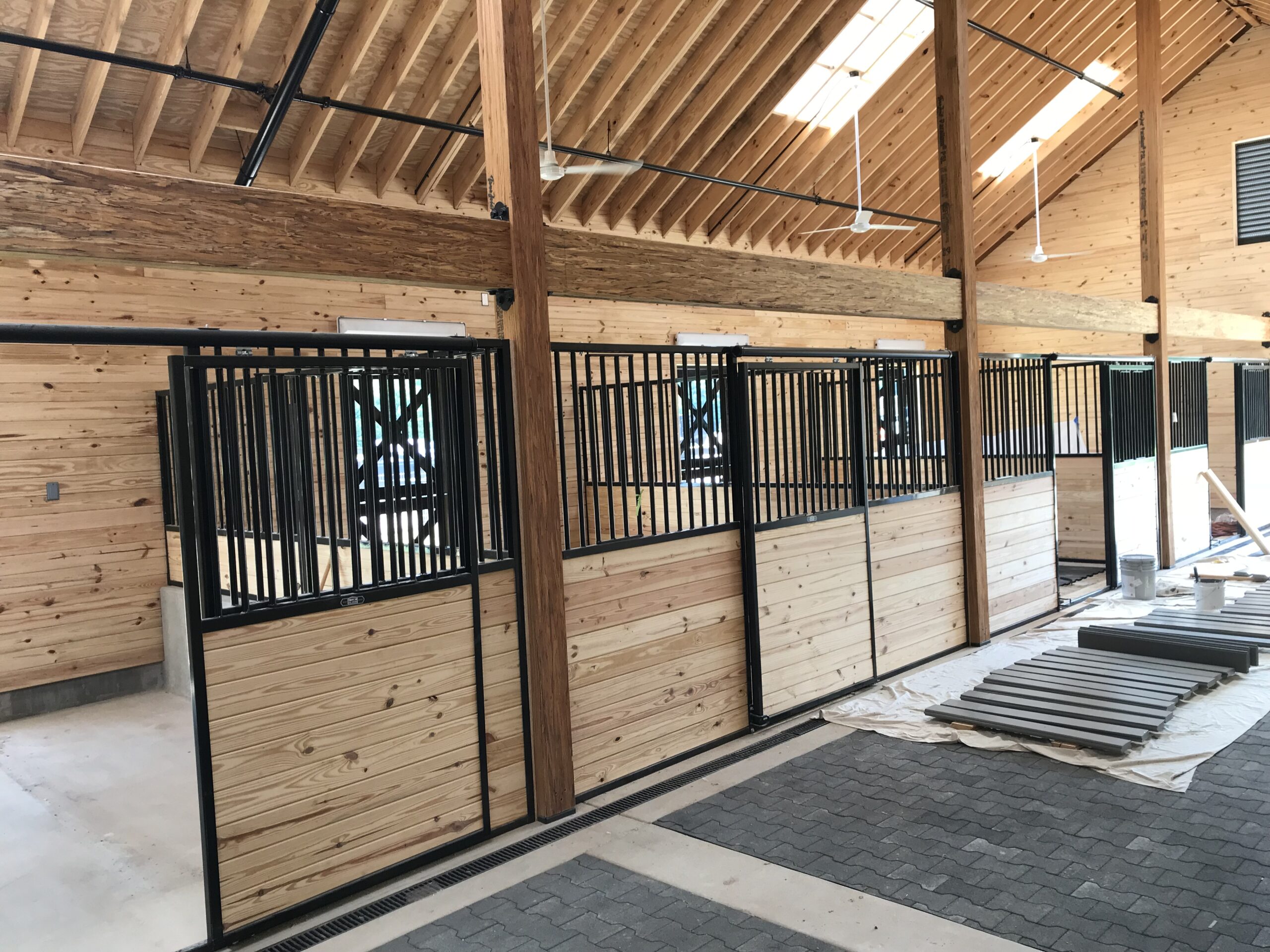 Horse Stables Inside